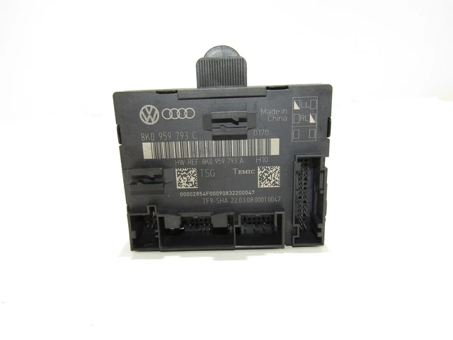 AUDI A4 B8 DOOR CONTROL Module Tür Steuergerät 8K0959793C EUR 17,00 ...