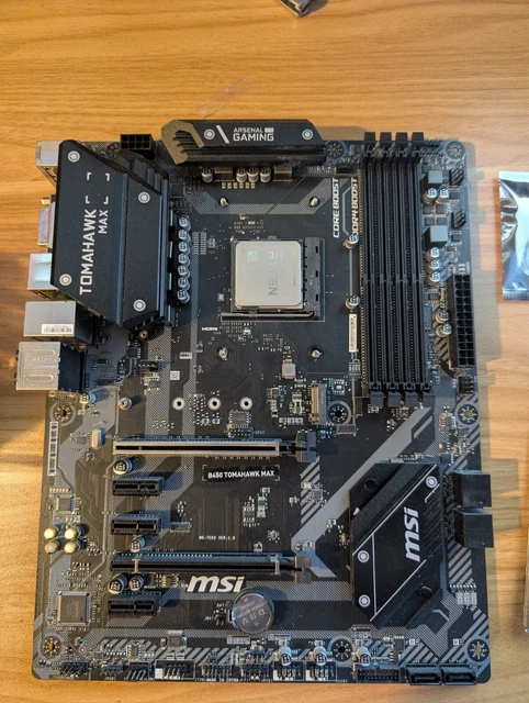 RYZEN 5 3600 + MSI B450 TOMAHAWK MAX AMD AM4 Motherboard 64GB COMBO £83.92 - PicClick UK