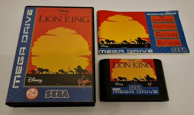 DISNEY'S THE LION King ~ SEGA Mega Drive ~ PAL ~ COMPLETE £22.49 ...