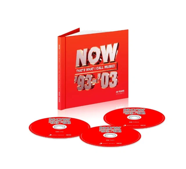 NOW THAT'S WHAT I Call 40 Years Vol 2: 93-03 3 CD Special Edition New ...