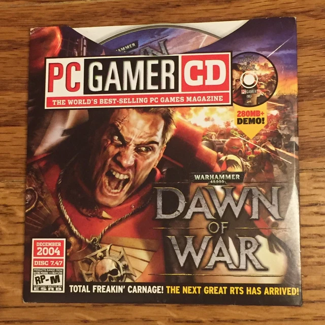 PC GAMER MAGAZINE CD Warhammer Dawn Of War Demo December 2004 Disc 7.47 ...