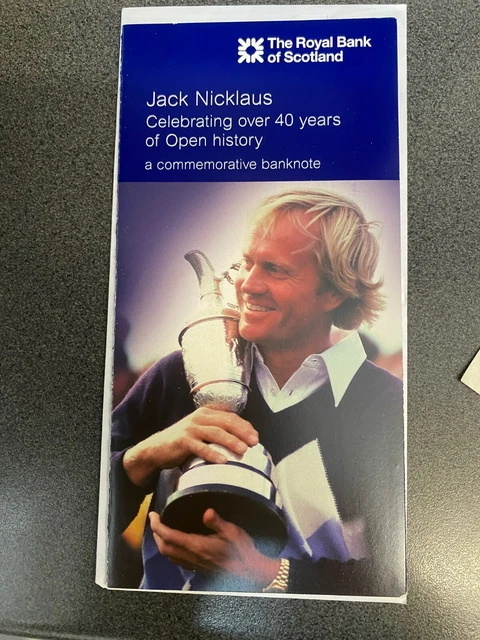 SCOTLAND JACK NICKLAUS 40 YEARS of OPEN HISTORY GOLF 1978 - 2018 , 5 ...