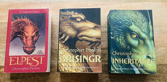INHERITANCE CYCLE ELDEST, ERAGON, BRISINGR & INHERITANCE By Christopher ...