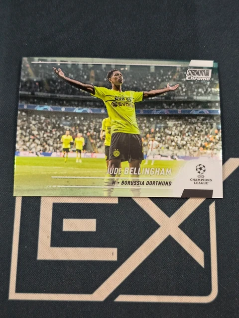 2021-22 TOPPS STADIUM Club Chrome JUDE BELLINGHAM #22 DORTMUND ENGLAND ... 2021-22 TOPPS STADIUM Club Chrome JUDE BELLINGHAM #22 DORTMUND ENGLAND ...