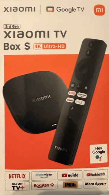 XIAOMI TV BOX S 3rd Gen 4K Ultra HD Google TV Smart TV Box EUR 30,00 ...