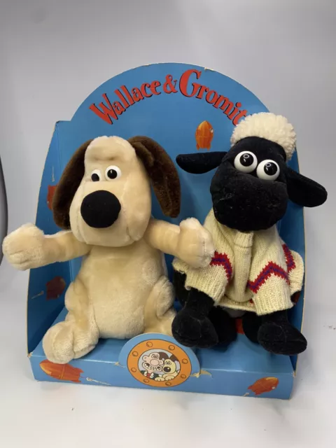 WALLACE & GROMIT Gromit Shaun The Sheep Soft Plush Toy Plush Born To ... WALLACE & GROMIT Gromit Shaun The Sheep Soft Plush Toy Plush Born To ...