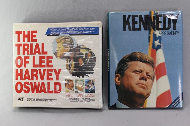 THE TRIAL OF Lee Harvey Oswald 1977 VHS Tape + Book PAL Alternate ...