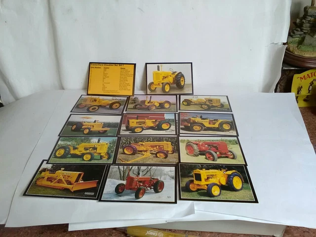 VINTAGE TRACTOR FARM Cards John Deere Range Impressive Set £19.99 ...