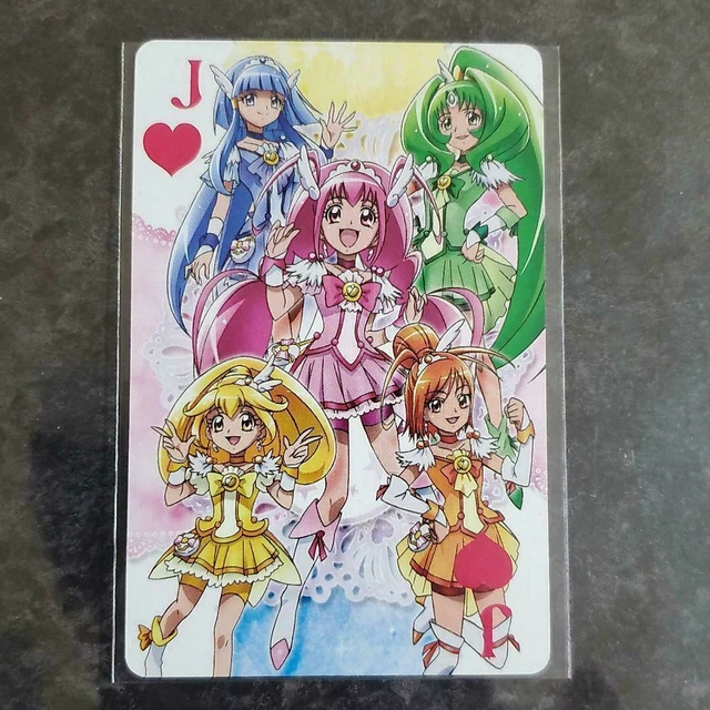 GLITTER FORCE SMILE PreCure Pretty Cure Playing cards All Stars Limited ...