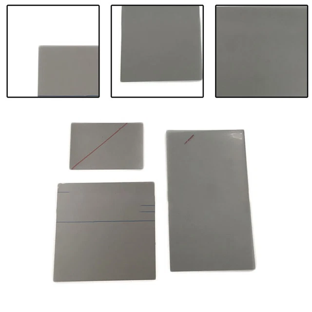 FILM POLARIZING FILM 12cm X 6.8cm Game Boy Color Grey High Quality ...