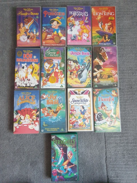 DISNEY VHS VIDEO Bundle Kids Classic EUR 23,65 - PicClick IT