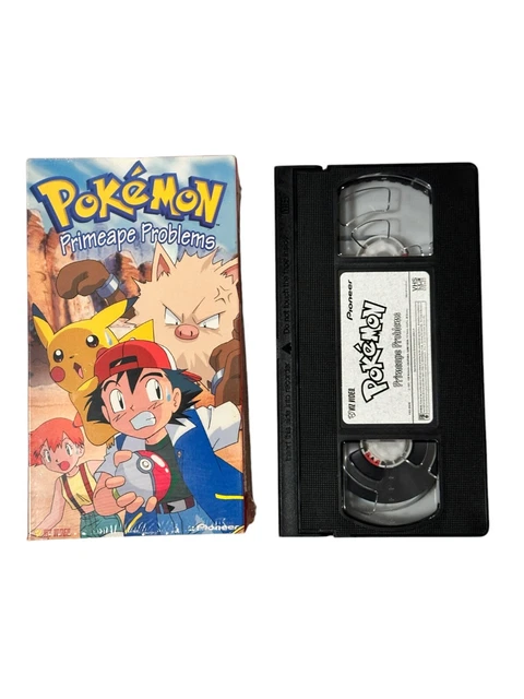 POKEMON VOL. 8: Primeape Problems VHS 1999 Nintendo Vintage Pioneer ...