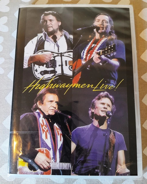 HIGHWAYMEN LIVE DVD (2006) *SEALED* PAL R0 Music Willie Nelson Johnny ...