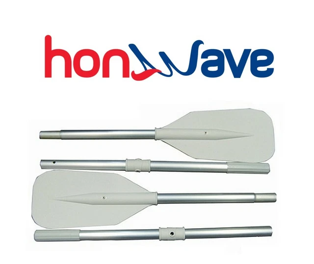 GENUINE HONDA HONWAVE Inflatable Boat 2 Part Aluminium Oars (pair ...