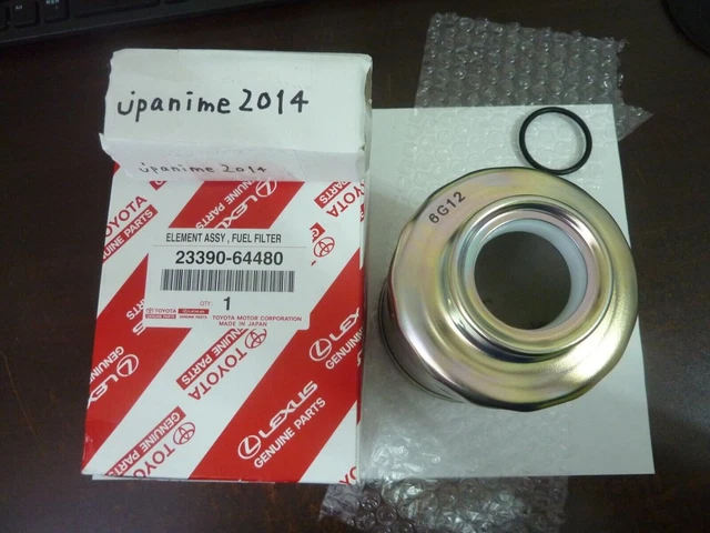 TOYOTA 23390-64480 DIESEL Fuel Filter Element 1HZ 2L 3L 5L 1KZTE 14B ...