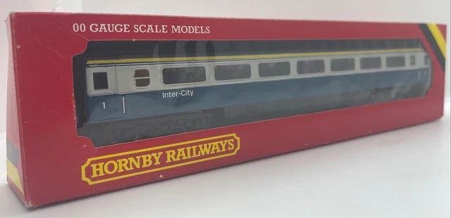 HORNBY R428 BR INTERCITY BLUE GREY MK3 1st CLASS COACH MINT BOXED ...