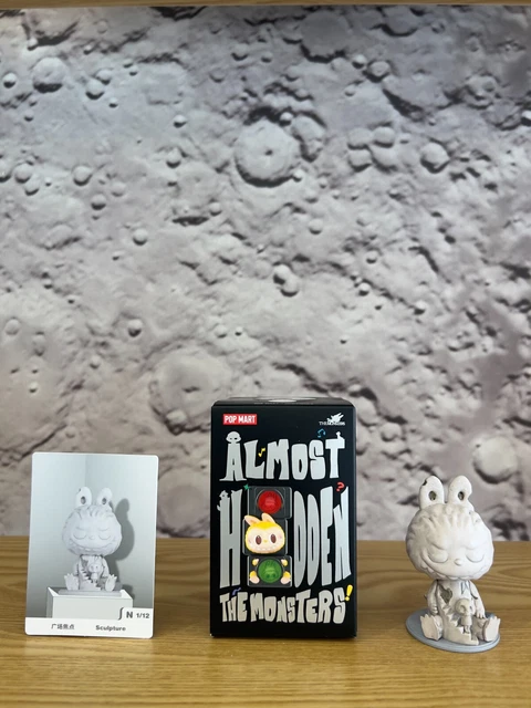 POPMART LABUBU THE Monsters Almost Hidden Series Confirmed Blind Box ...