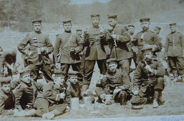 EARLY PRE WW1 German Soldiers, Mess Tins, Regt. No. 122. Posted in 1904 ...