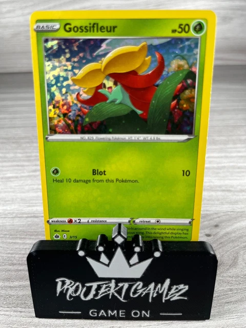 GOSSIFLEUR 3/15 MCDONALDS 2022 Pokemon Trading Card TCG EUR 2,84 ...