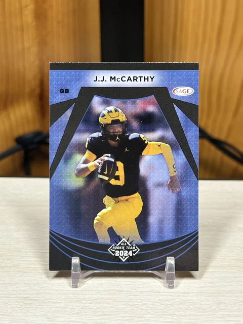 J.J. MCCARTHY ROOKIE 💥 Sage 2024 All-Rookie Team 💥 Michigan Vikings $3. ...