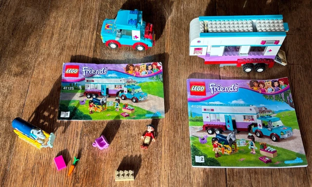 LEGO FRIENDS 41125 La remorque à chevaux du vétérinaire (incomplet ...