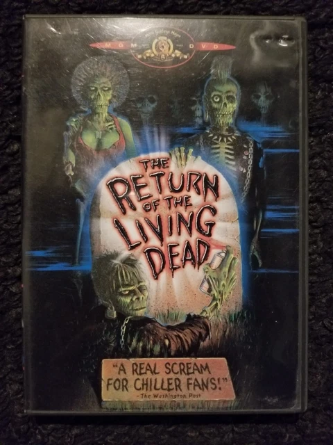 THE RETURN OF the Living Dead DVD 1985 Horror MGM O'Bannon Quigley ...