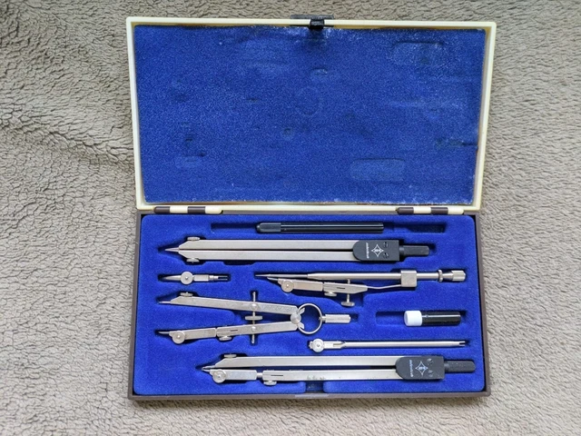 INTERTECH BAVARIA 0953.65 Technical Drawing Instruments Set £103.68 ...