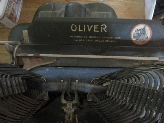 ANCIENNE MACHINE A Ecrire OLIVER Patented 1894..1913 EUR 110,00 ...