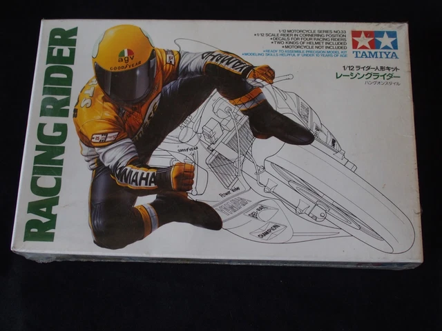 TAMIYA RACING RIDER 1/12 Scale Maquette A Monter Neuf EUR 24,00 ...