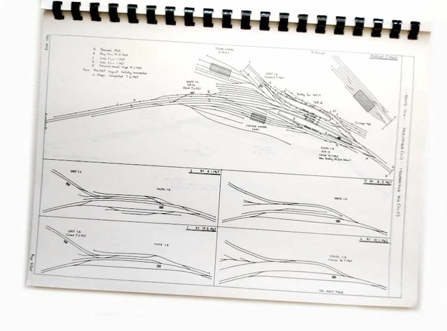 RAILWAY TRACK LAYOUT Diagrams GWR & BR WR - Please Choose From Drop ...