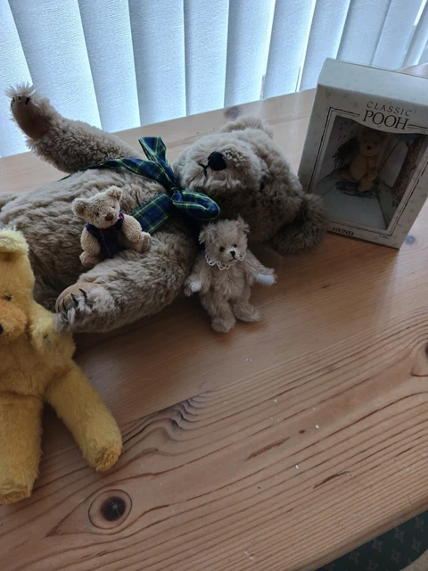 JOB LOT TEDDIES Gund Wendy Boston Harrods £16.66 - PicClick UK