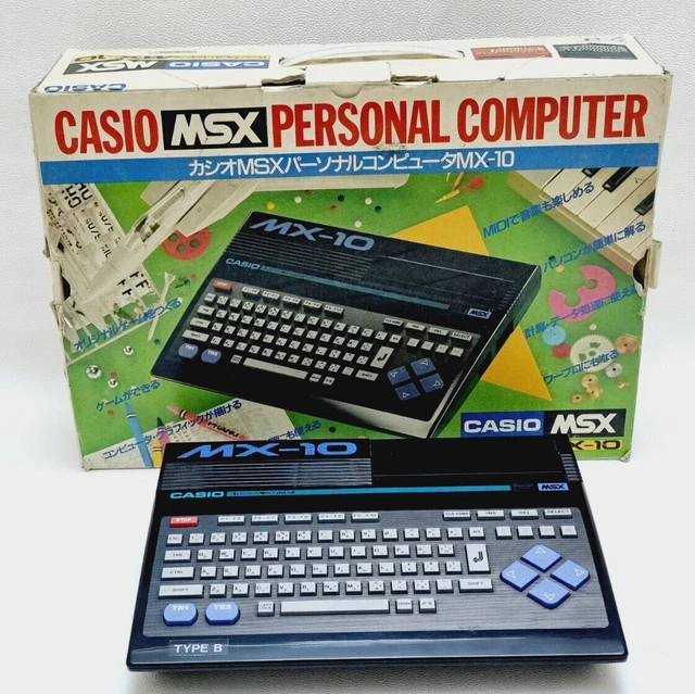 VINTAGE CASIO MSX MX-10 Personal Computer With Box $175.00 - PicClick