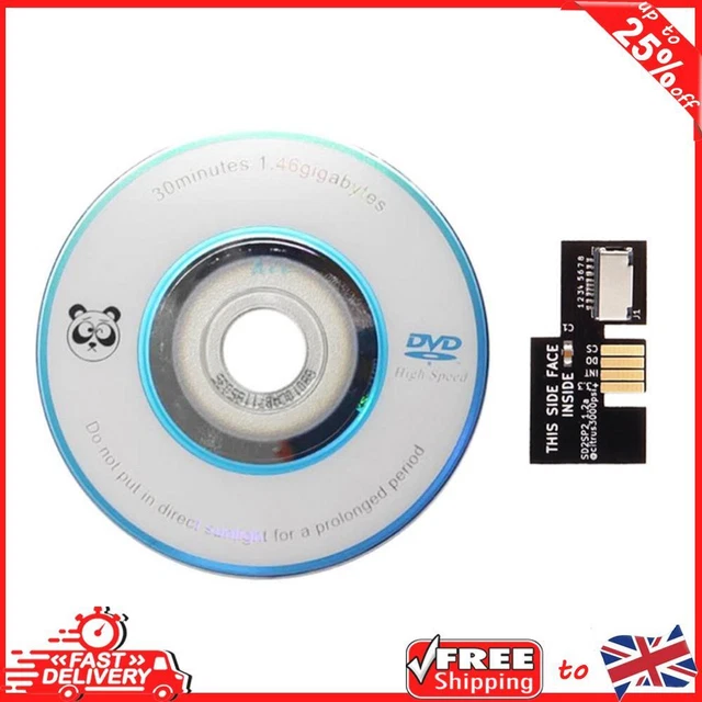 SD2SP2 ADAPTER TF Card Reader Replace + Boot Disc Mini DVD (for PAL) £6 ...