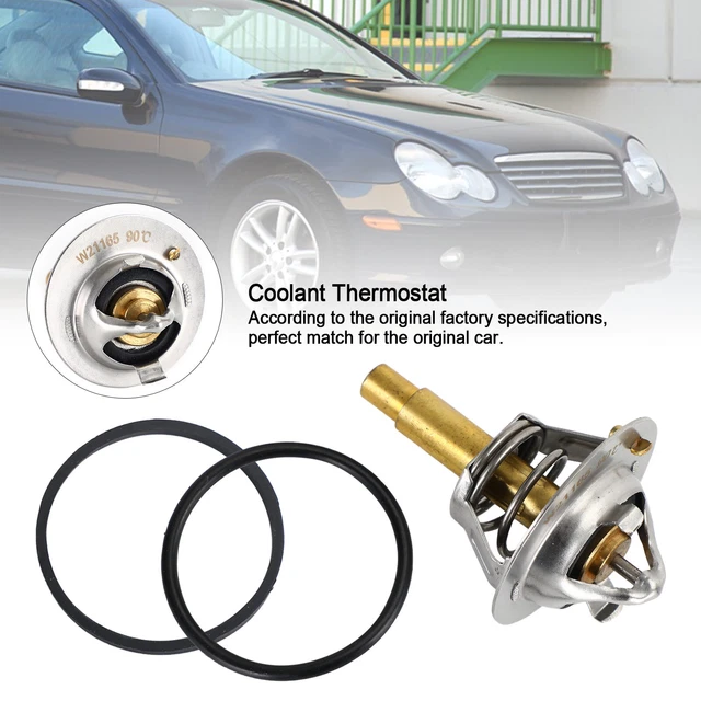 COOLANT THERMOSTAT FOR Mercedes Benz C-Klasse W203 S203 180 230 200 ...
