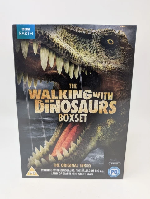 BBC EARTH WALKING With Dinosaurs DVD Box Set New Sealed £9.59 - PicClick UK