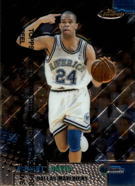 1999-00 FINEST DALLAS Mavericks Basketball Card #40 Hubert Davis EUR 1 ...