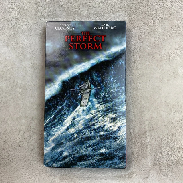 THE PERFECT STORM 2000 George Clooney Mark Wahlberg Action Drama VHS ...
