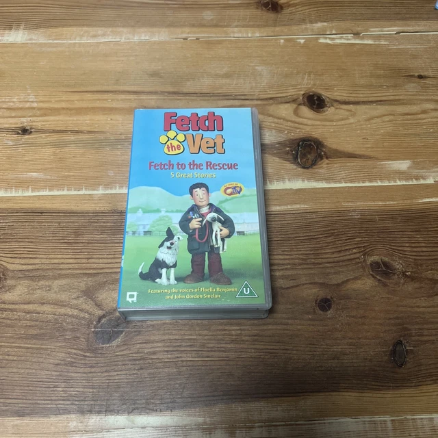 FETCH THE VET VHS VIDEO TAPE - FETCH TO THE RESCUE £24.99 - PicClick UK