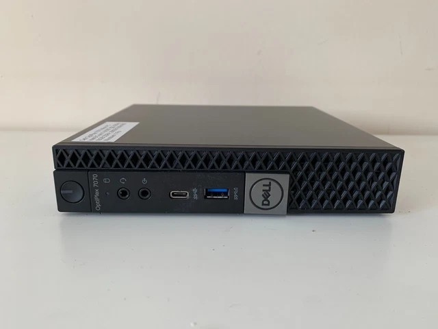 DELL OPTIPLEX 7070 Micro Desktop PC Intel i5-9th Gen 16GB DDR4 960GB ...