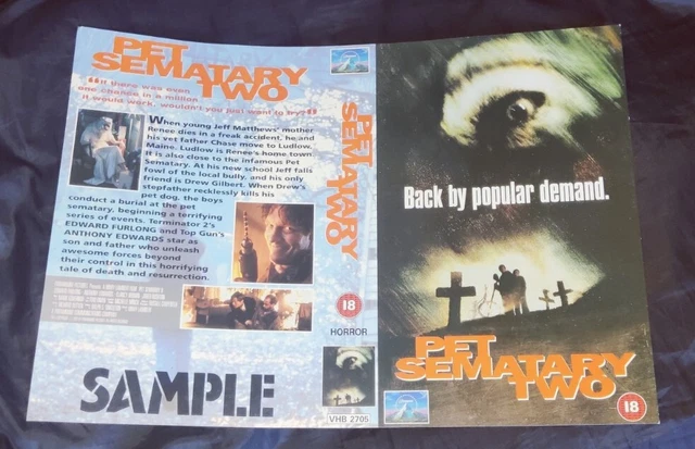 ORIGINAL EX RENTAL Post cert VHS Video Sample Sleeve Zero Tolerance EUR ...