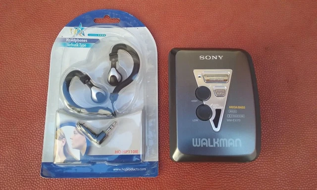 SONY WM-EX172 WALKMAN BALADEUR CASSETTE PLAYER MEGA BASS DOLBY B NR ...