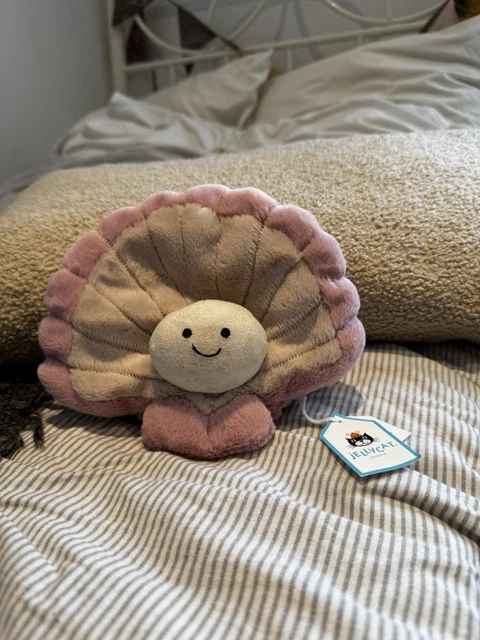 JELLYCAT CLEMMIE CLAM New With Tags £37.12 - PicClick UK