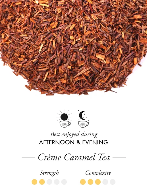 TEA | CRÈME Caramel Tea | Rooibos Tea | Caramel & Theine-Free | 15 Hand ...