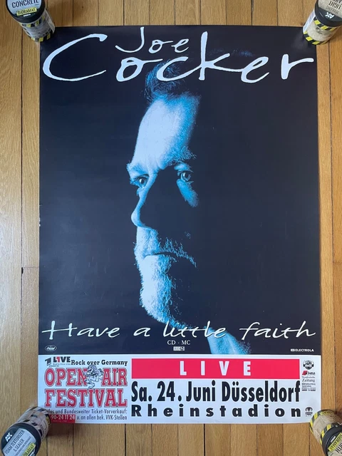 AFFICHE-POSTER ORIGINAL (NO Reproduction/No Copy) Music Blues-Rock Joe ...