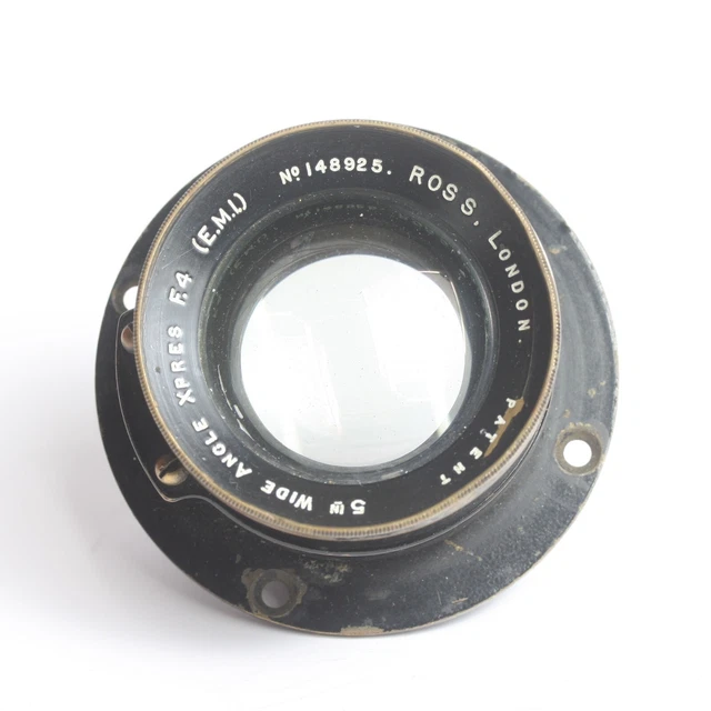 ROSS LONDON 5 inch F4 Xpres Air Ministry Vintage Brass Lens £29.00 ...
