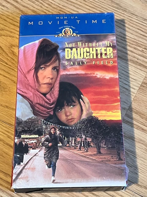 MGM/UA MOVIE TIME VHS "Not Without My Daughter" Starring Sally Field £5 ...