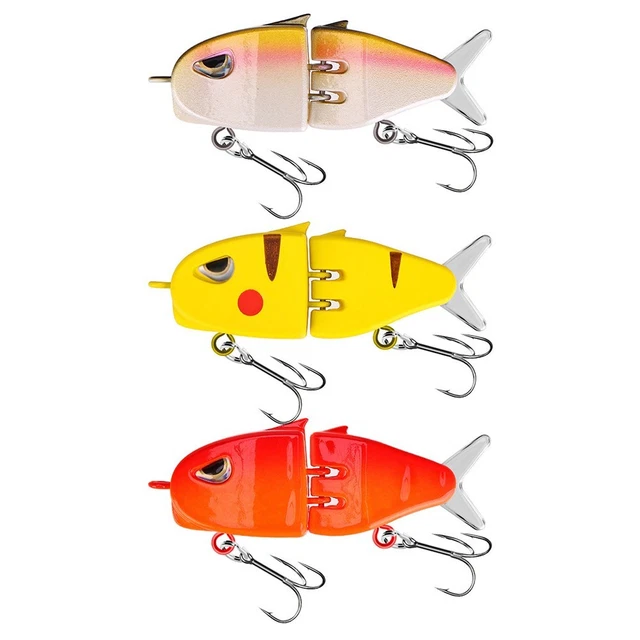 MECHANICAL FISHING LURES Better Swimming Posture Flexible Swing Design ...