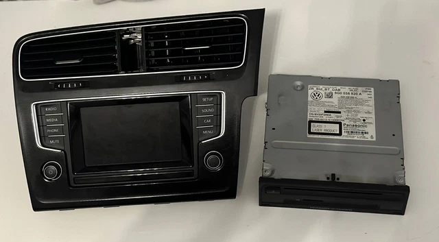 VW GOLF MK7 R Gti Gtd 13-20 Mib Media Infotainment Stereo System ...