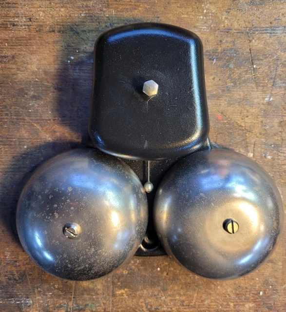 VINTAGE GPO 64E WALL MOUNTED Bell Set £31.87 - PicClick UK