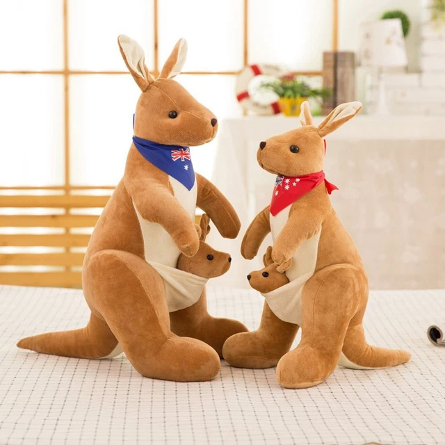 BABY KIDS STUFFED Toy Kangaroo Plush Toy Parent-Child Toys Stuffed ... BABY KIDS STUFFED Toy Kangaroo Plush Toy Parent-Child Toys Stuffed ...